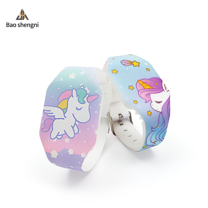 Unicorn Luminous Girls Watches Electronic Watch Baby Girls Watches ...