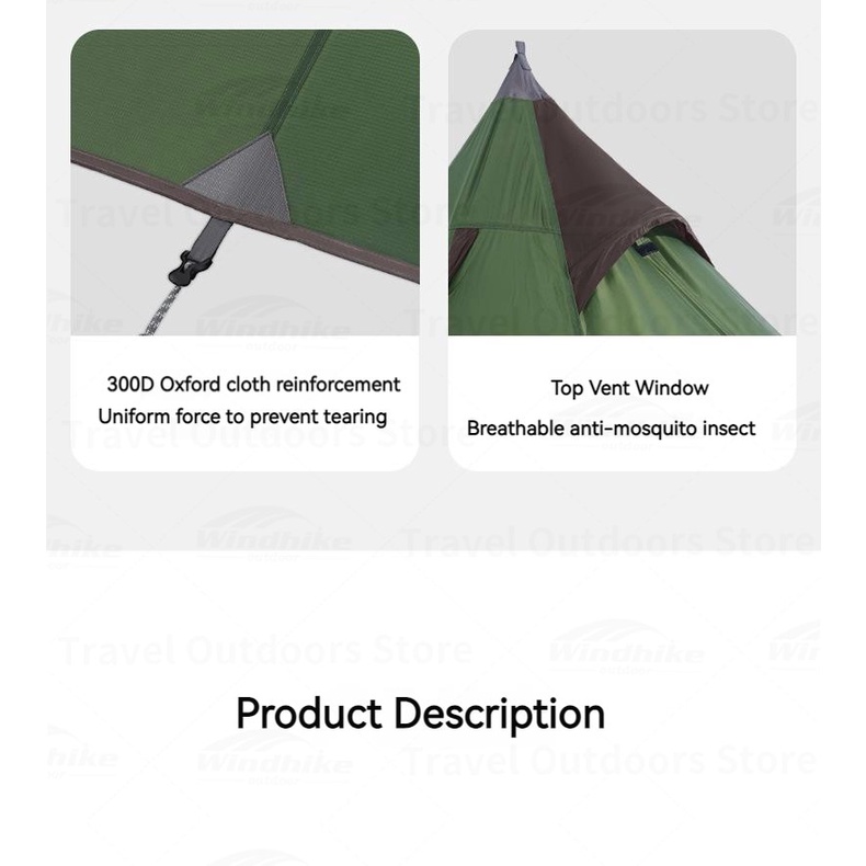 Naturehike SPIRE 1 Person Ultralight Hiking Tent Waterproof Tent Canopy ...
