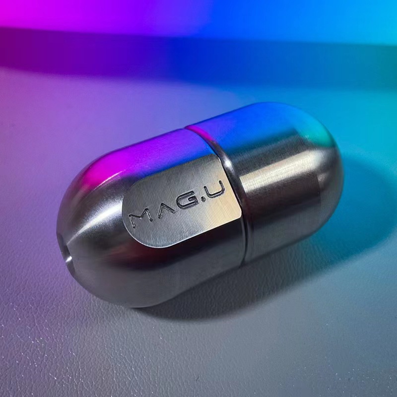 Magnetic Levitation Capsules Fidget Spinner EDC Adult Metal Fidget Toys ...