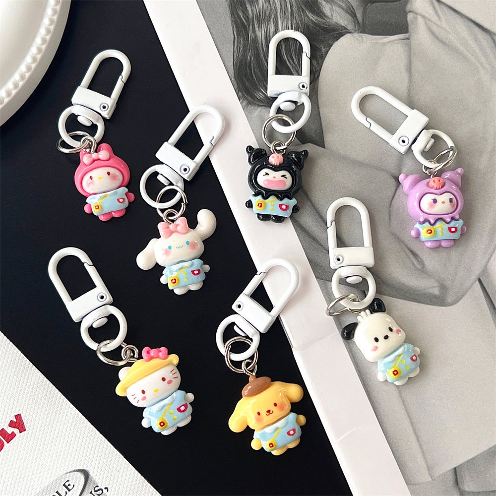 Cute Cartoon Keychain Pendant Girl Schoolbag Pendant | Shopee Philippines