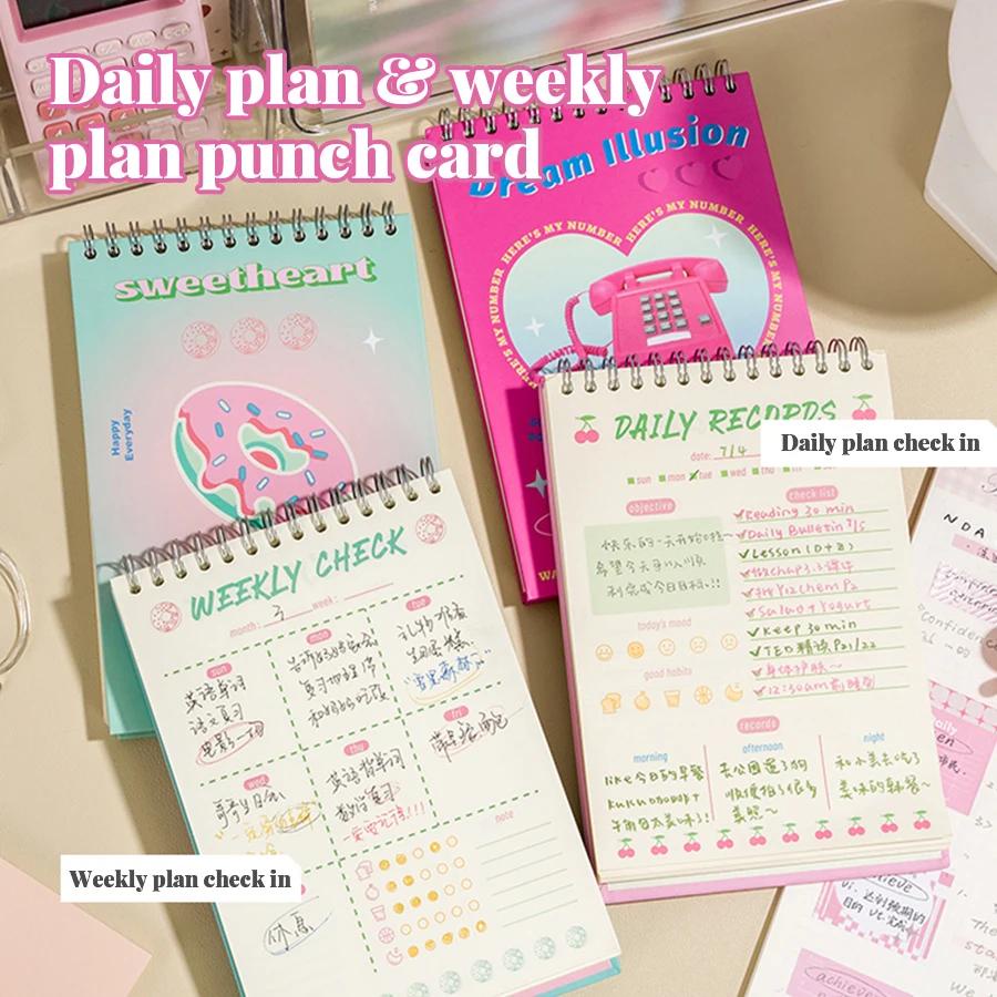 Nice planning notebook, time management notebook, notepad, web book ...
