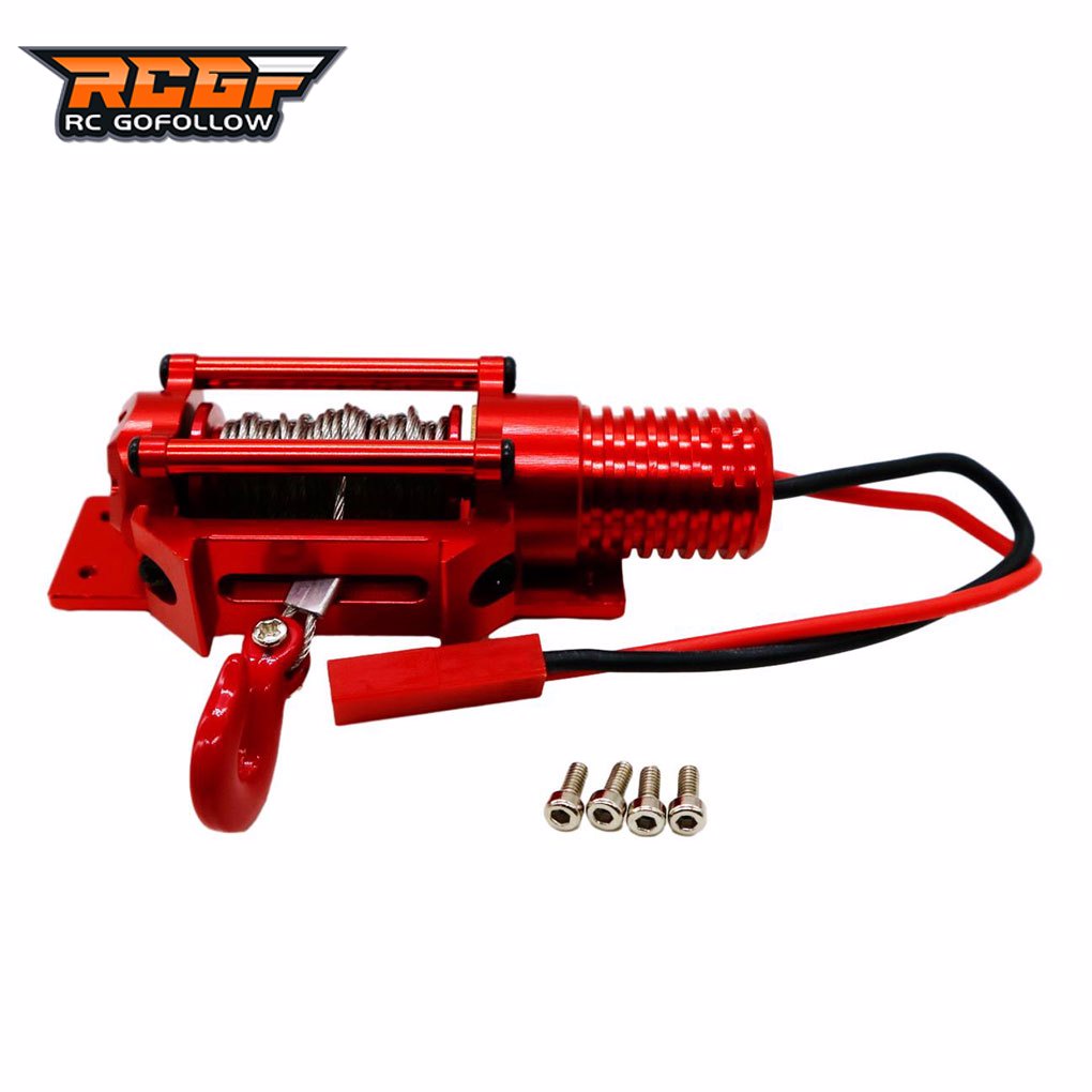 RCGOFOLLOW Easy To Install Winch RC Car With Machined Precision ...