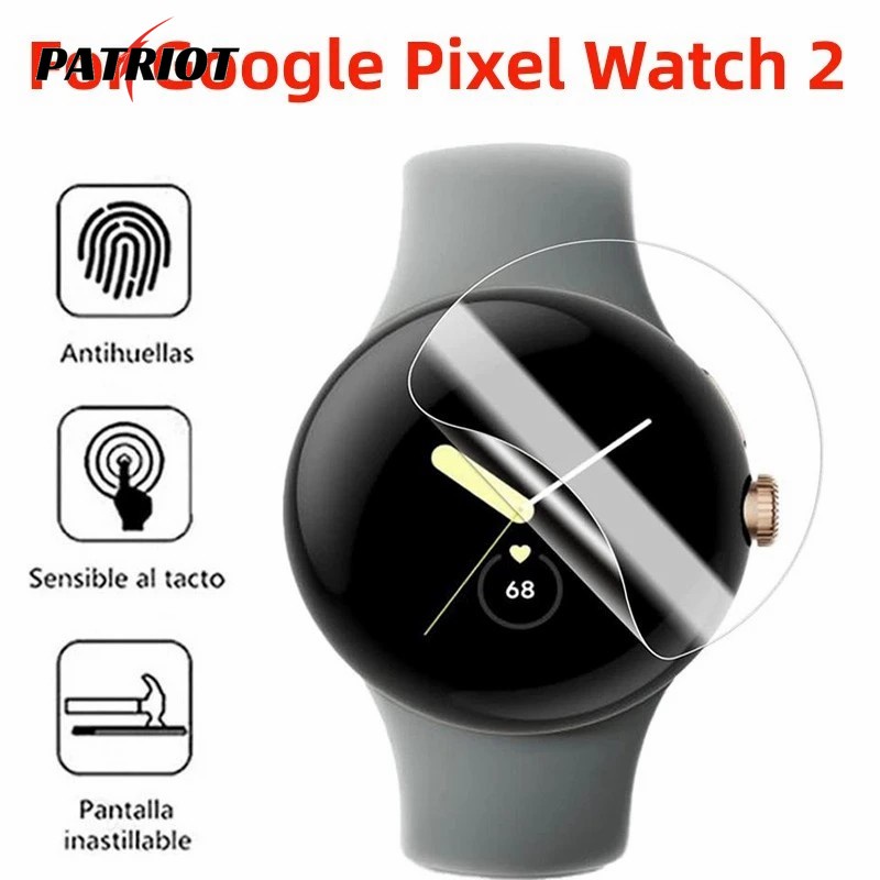Compatible for Google Pixel Watch 2 Anti-Fingerprint Smartwatch ...
