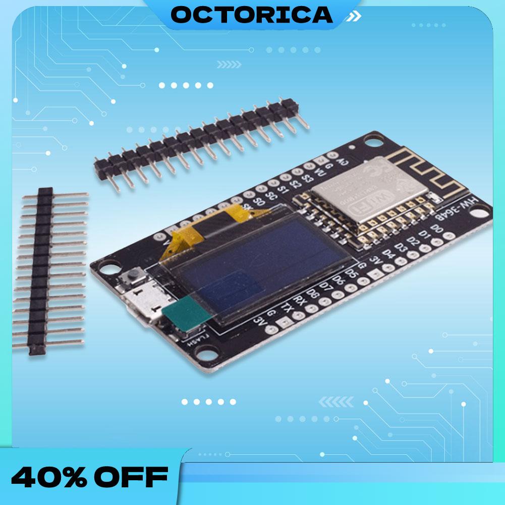 NodeMCU ESP8266 Development Board 0.96 Inch OLED Display Wireless Module ESP8266 Serial Port ...