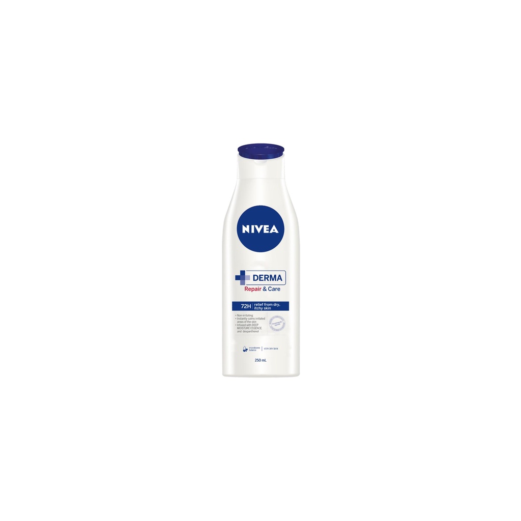 NIVEA Derma Repair & Care 72H Relief from dry, itchy skin | Shopee ...