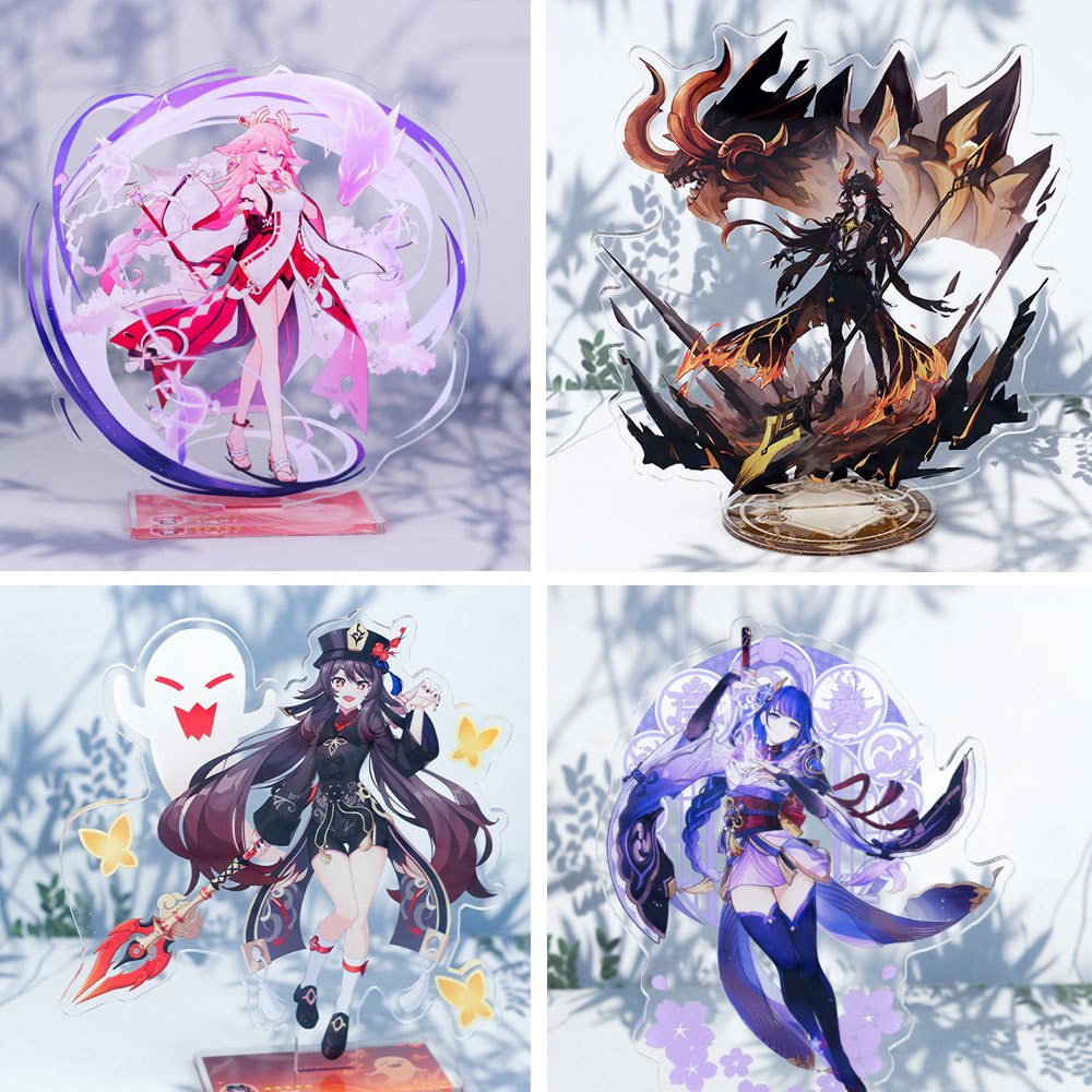 Double-sided Acrylic Mica Standee Statue Character Model - Genshin ...