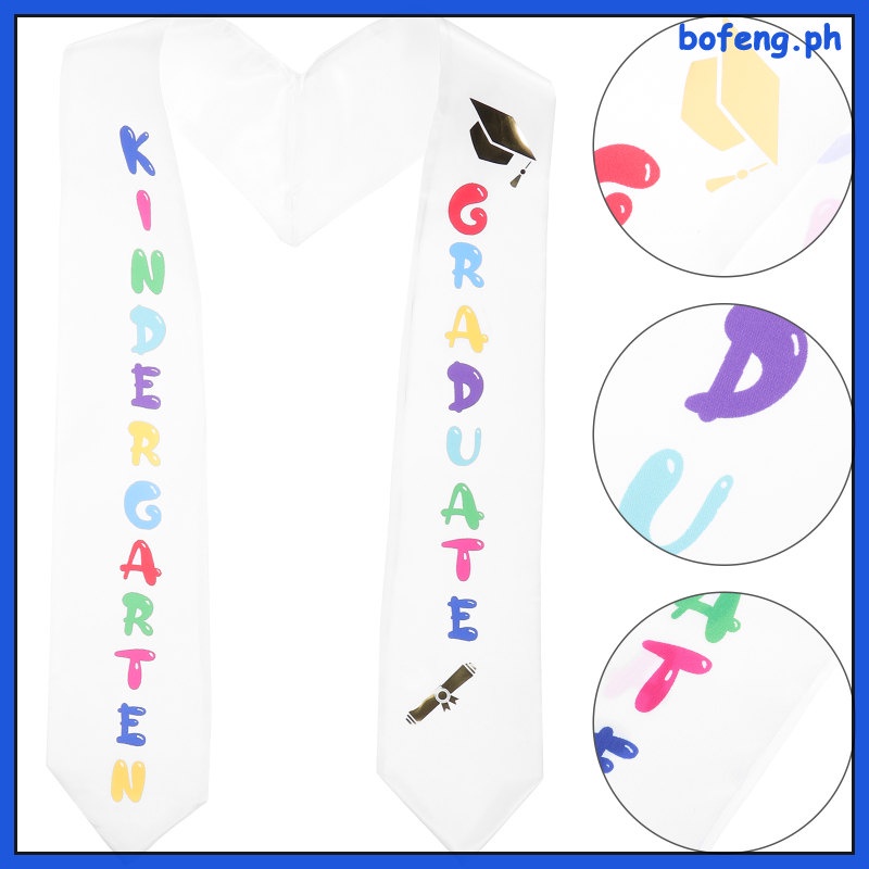 Kindergarten Graduation Gifts Straps Etiquette Belts Preschool Sash ...