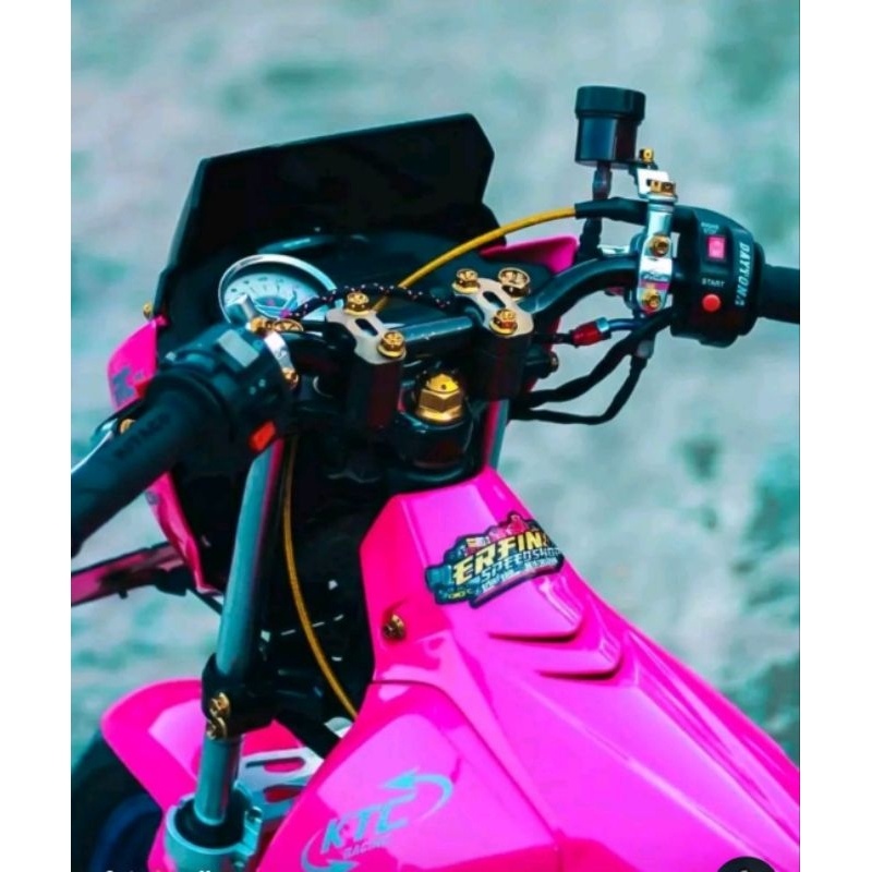 Satria f150 & sonic 150 & cbr 150 Handlebar Raiser. 1.package Already ...