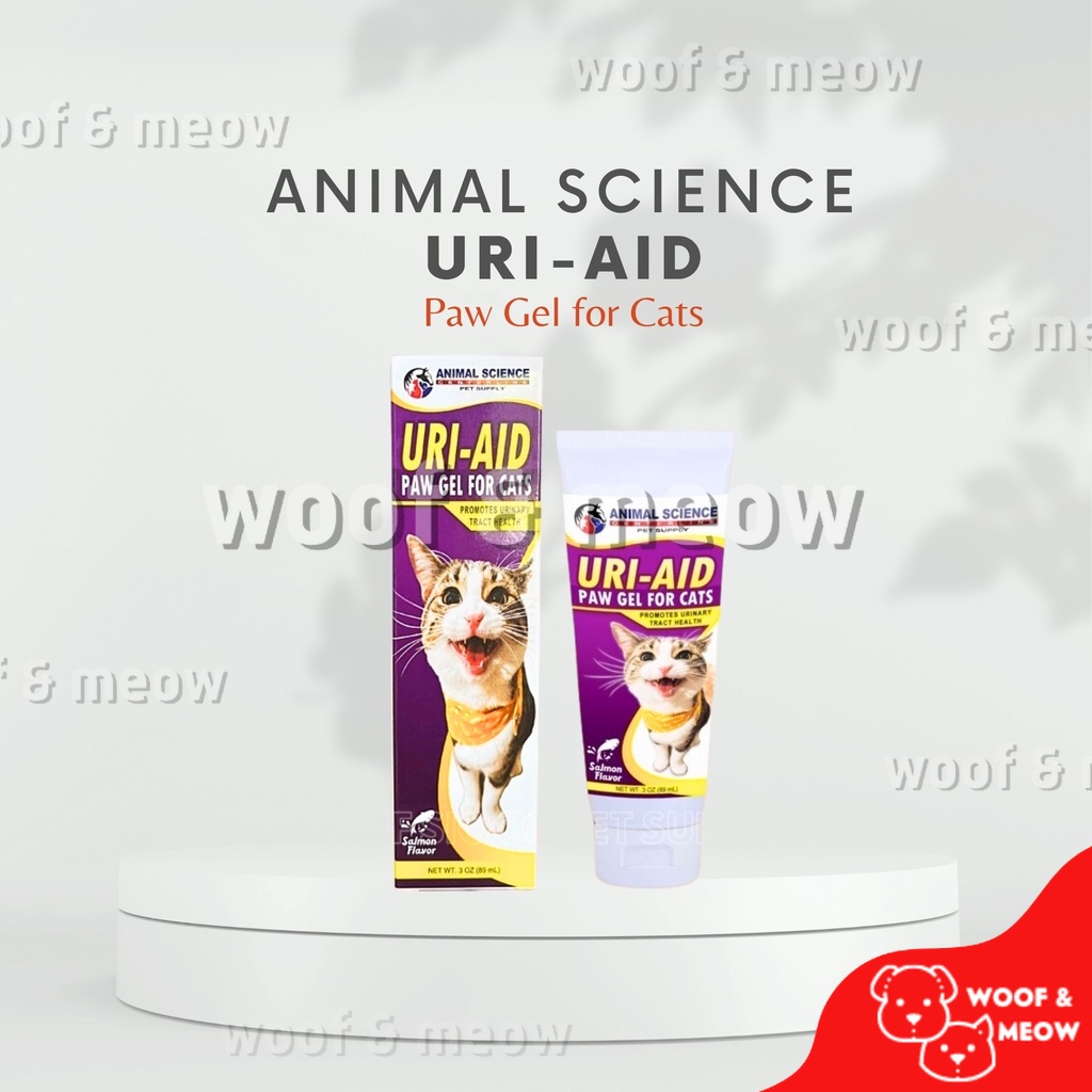 Animal Science Uri-Aid Paw Gel for Cats 89ml Salmon Flavor para sa UTI ...