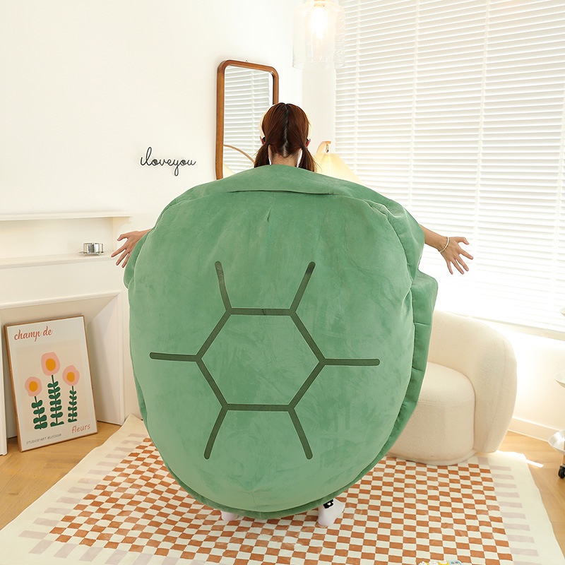 Turtle Shell Doll Wearable Pillow Handy Tool Sleeping Turtle Honey Doll ...