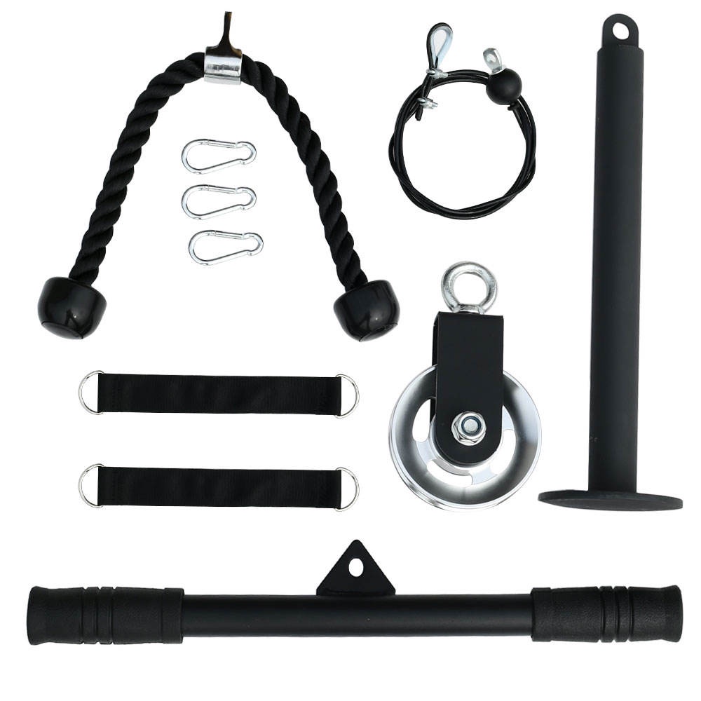 Gym Pulley Wire Rope Diy Pulley Cable System Bicep Rope Pull Down Rope ...