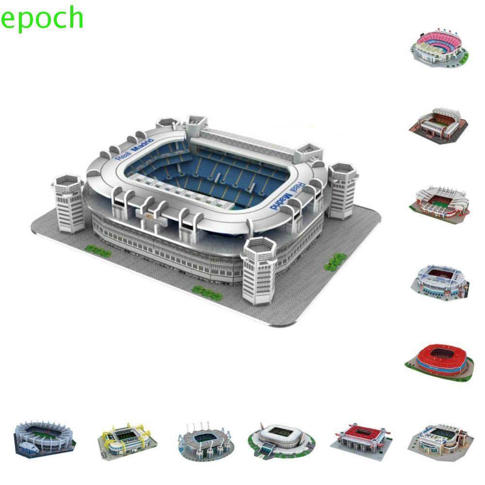 EPOCH Miniature Football Stadiums, DIY Paper 3D Soccer Stadium Puzzle ...