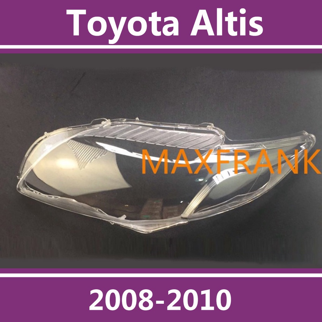 For COROLLA Altis Headlamp cover cap Left Right Front Headlight lens ...
