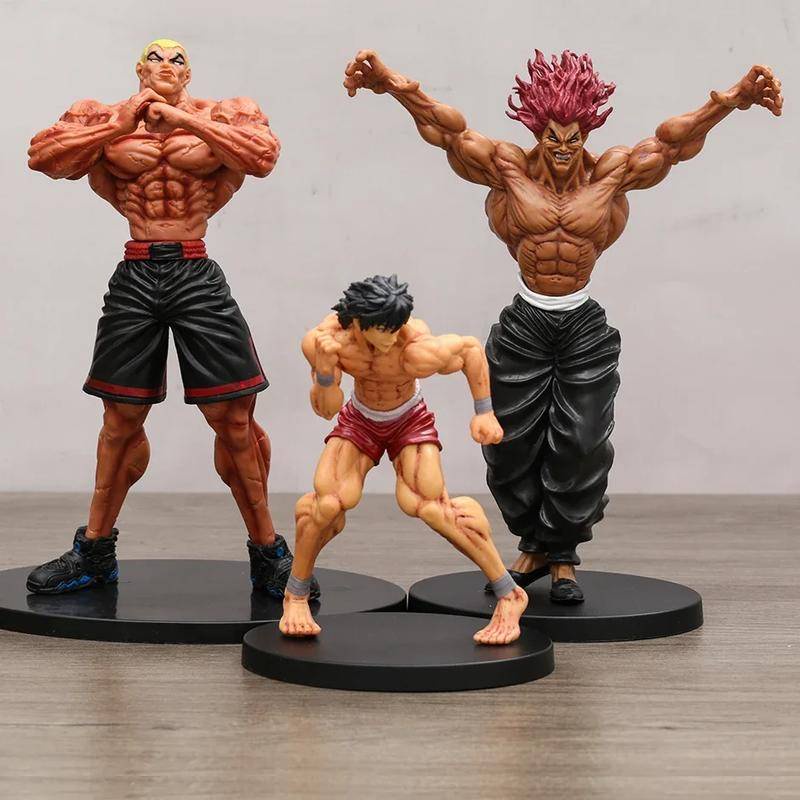 4 Style 15-22cm Anime Baki Grappler Hanma Baki Hanma Yujirō Hanayama ...