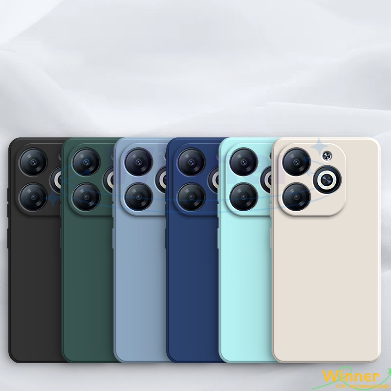 Tecno Spark Go 2024 Spark 20 Spark 20c Spark 10 Pro 4g Pop 8 Case Macaron Color Liquid Soft