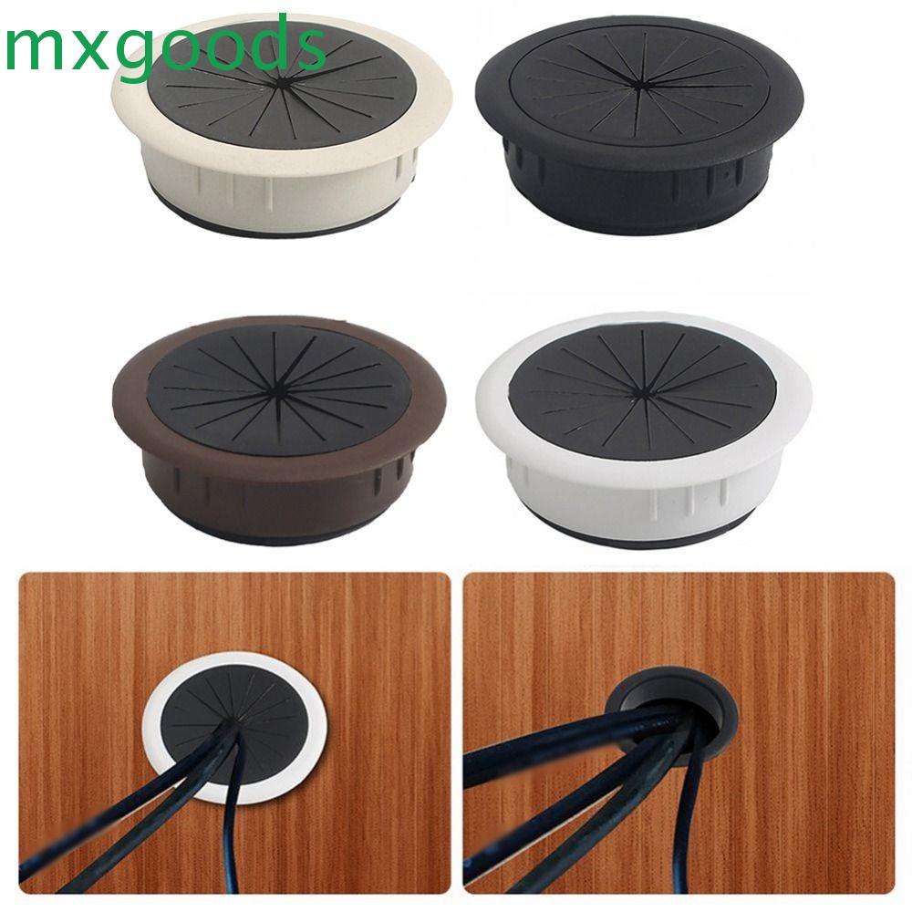 MXGOODS Wire Hole Covers Grommet, Dustproof Round Cable Hole Cover ...