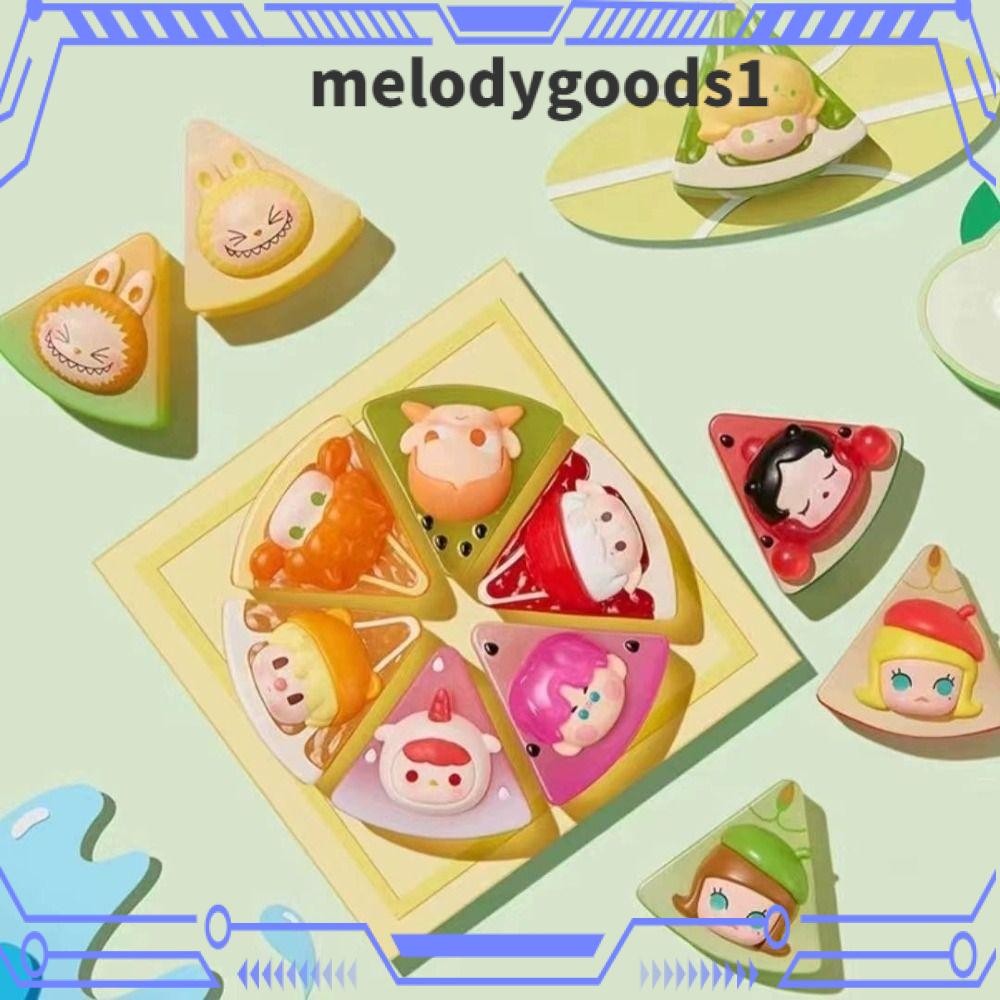 MELODYGOODS1 Pop Mart Fruit Cutting Ornaments, Mini Cute Toy POP Mart ...
