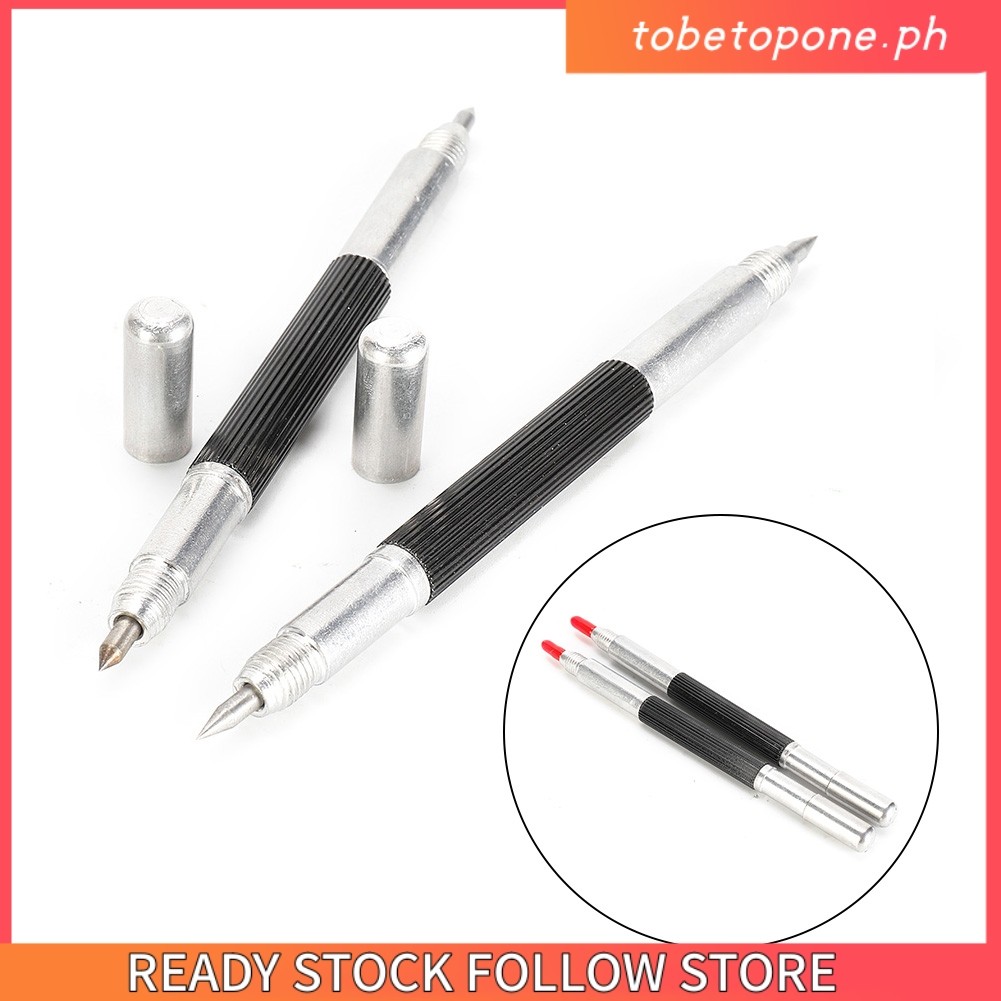TBTOPONE ️Double Ended Tungsten Carbide Scribing Pen Tip Steel Scriber ...