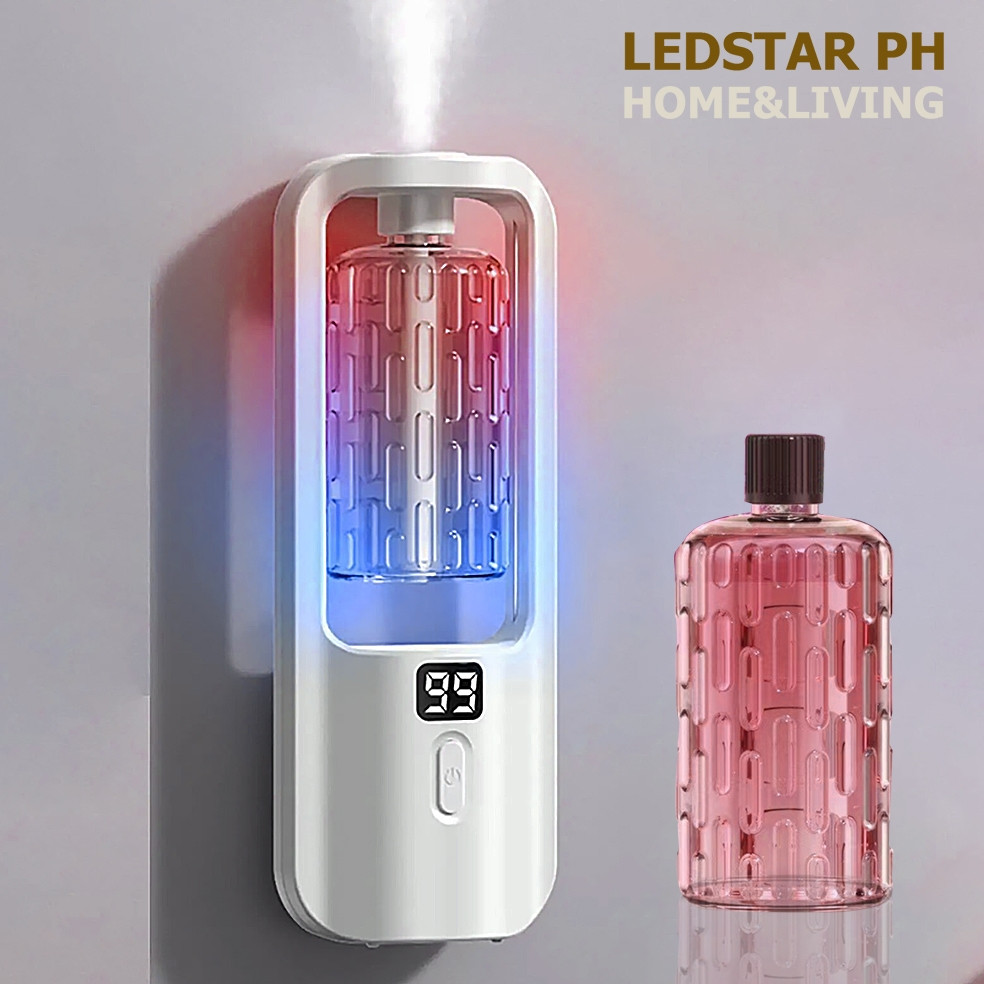 Digital display Rechargeable Fragrance Machine Automatic Aroma Diffuser humidifiers Essential ...