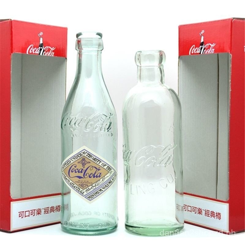 Coca-Cola Curved Bottle Birth Evolution Bottle1899、1900Vintage Glass ...