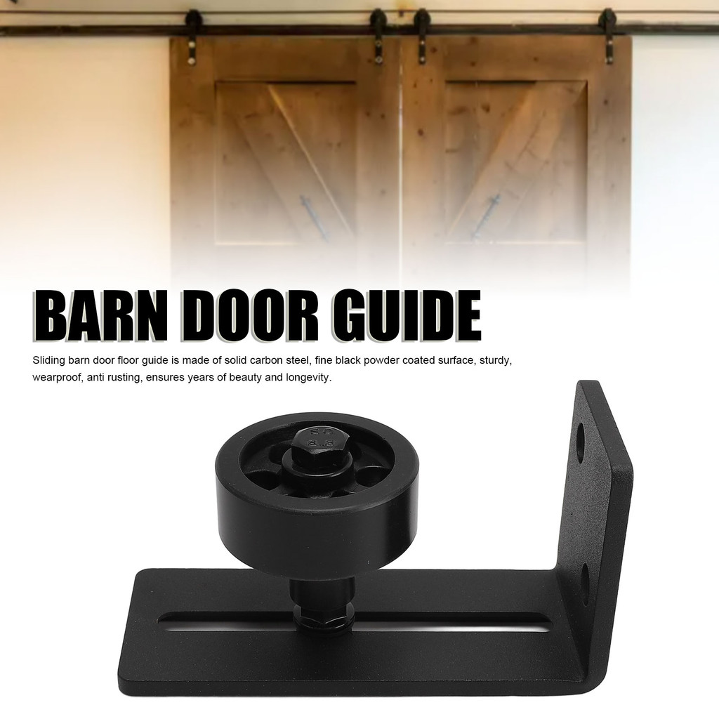 [EPAY] Sliding Barn Door Bottom Floor Guide Adjustable Roller Wall ...