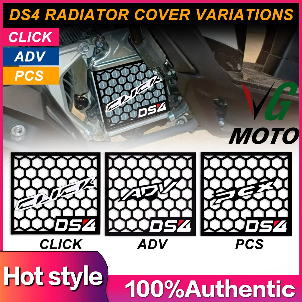 DS4 RADIATOR COVER For Click / PCX / ADV 3 styles available | Shopee ...