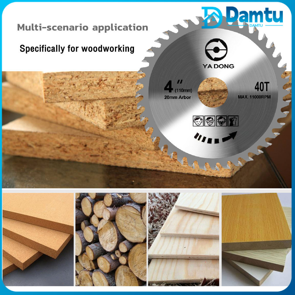4Inch Circular Saw Blade Angle Grinder Wood Cutting Saw Blade Wood ...