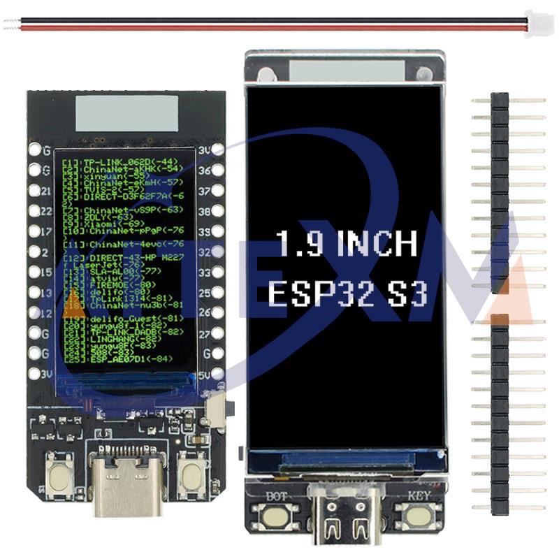 T-Display T-PicoC3 ESP32 S3 1.9 inch WiFi And Bluetooth-Compatible Module ESP32 C3 Development ...