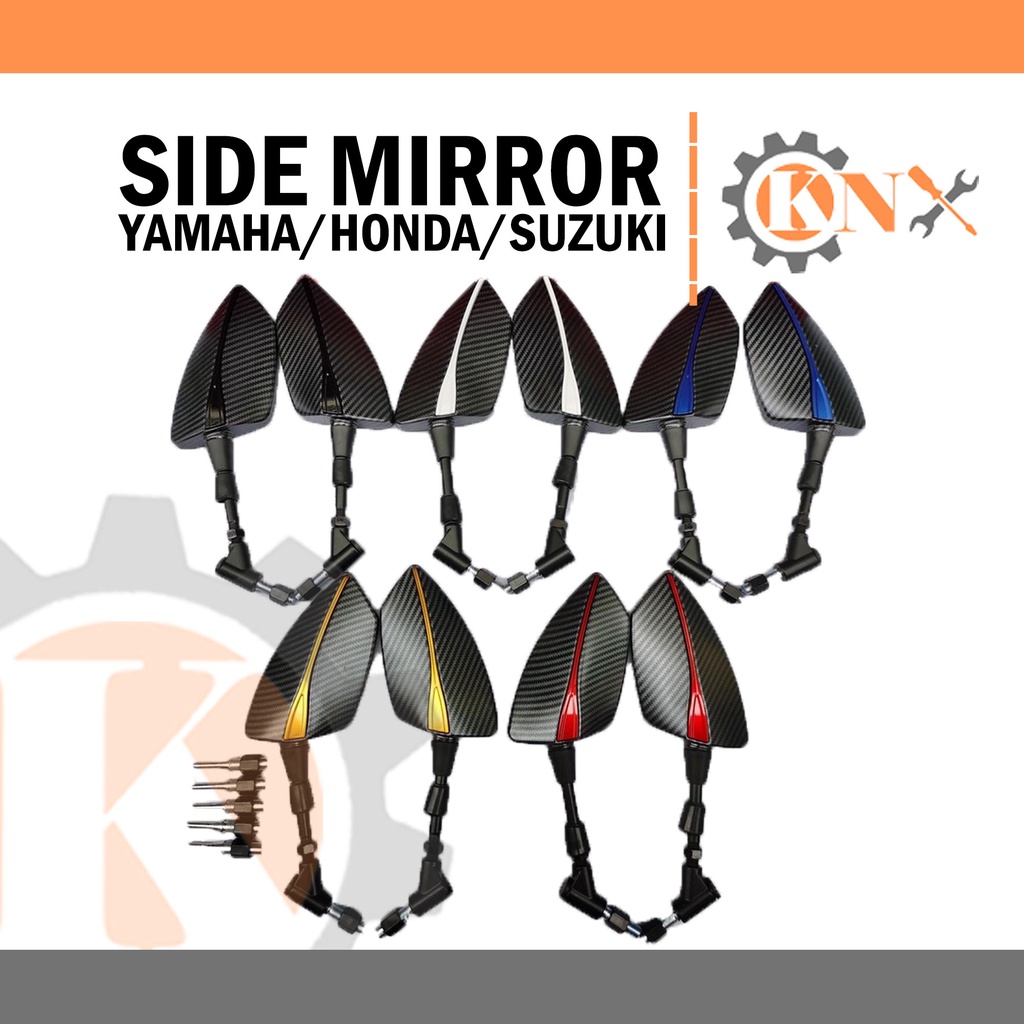 MUTARRU TOMAHAWK CARBON Design SIDE MIRROR | Shopee Philippines