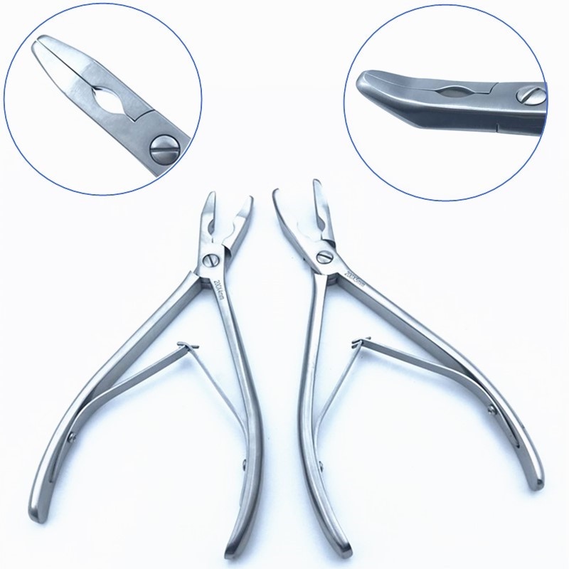 Orthopaedics Bone Rongeurs Straight/Curved 200mm Orthopedics Surgical ...