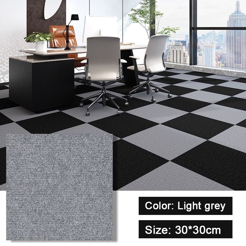Self-adhesive Carpet Tile Sticker Modern Style Square Floor Tile ...