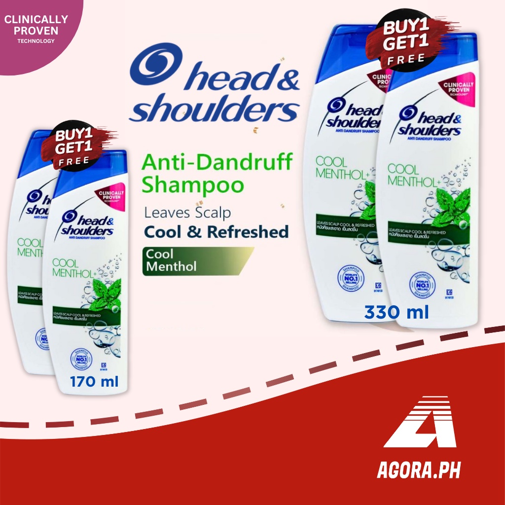 AP Buy1 Take1 Head & Shoulders Anti Dandruff Shampoo Cool Menthol 330ml ...