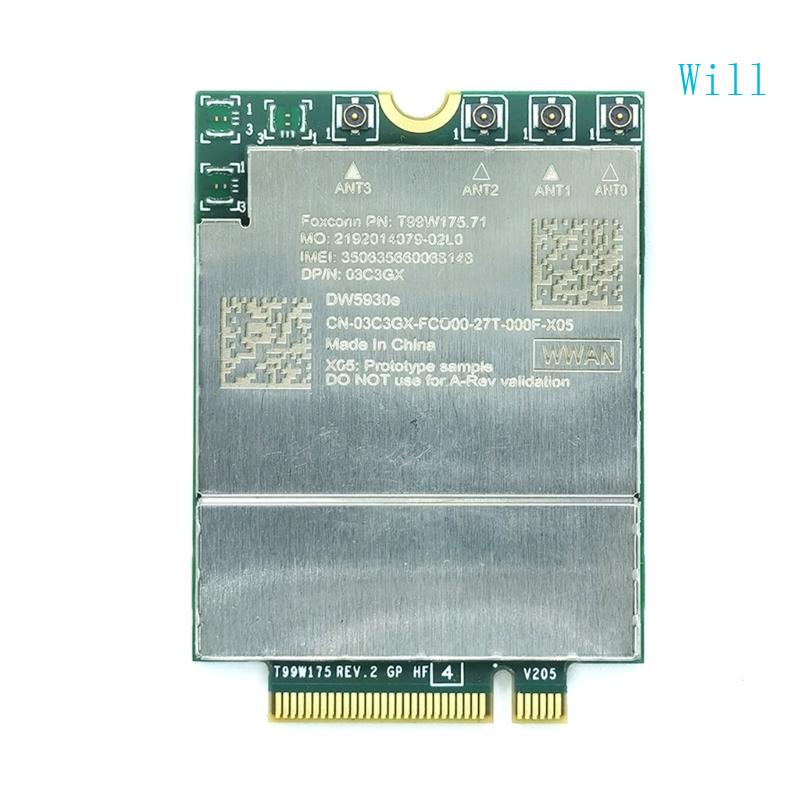 Will T99W175 DW5930e 5G-Module DP-N 03C3GX WWAN Card High-Speed 5G ...