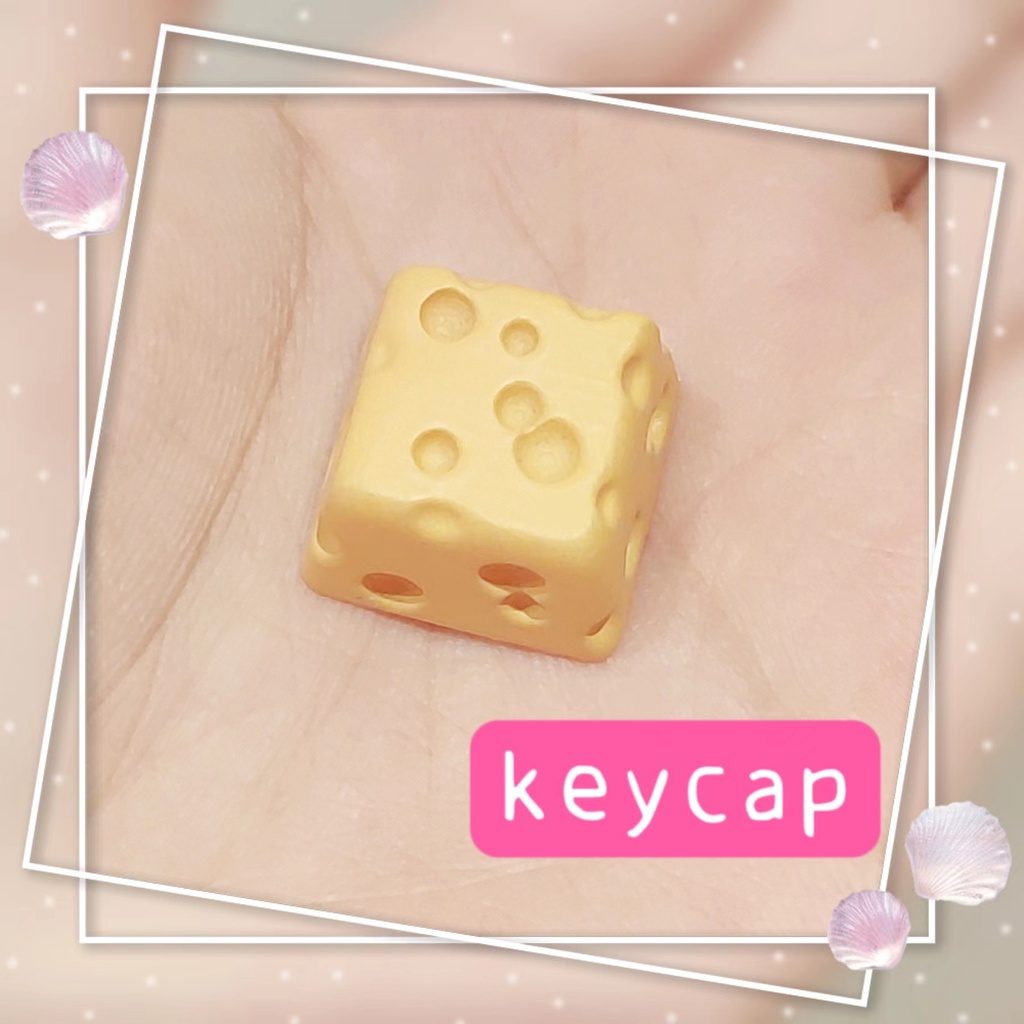 Cheese Keycap Resin Mechanical Keyboard | Shopee Philippines
