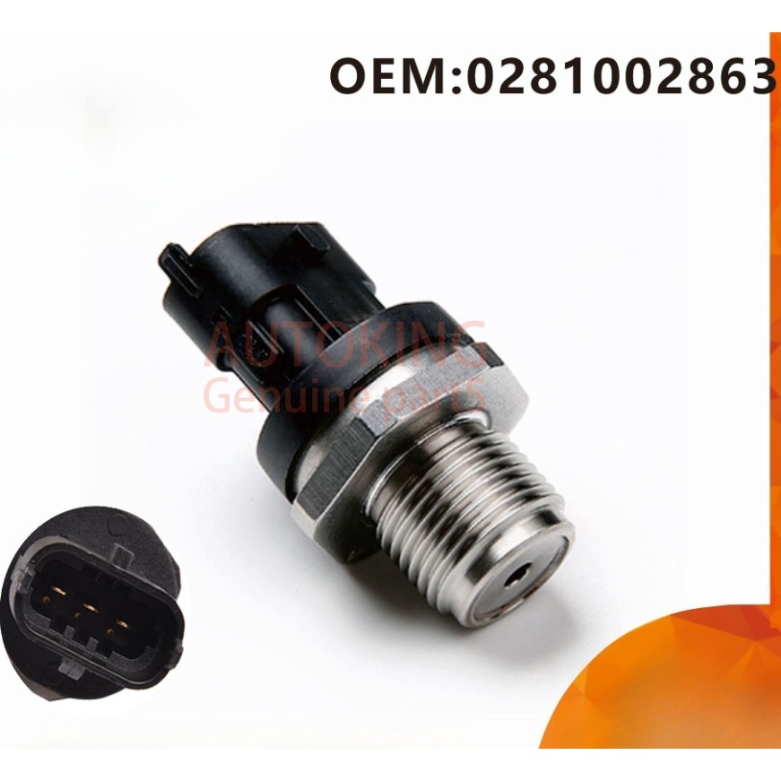 Fuel Rail Pressure Sensor Fits KIA HYUNDAI Tucson 0281002863 31401 ...