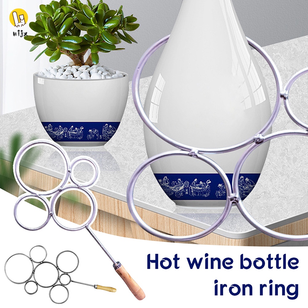 2/4 Rings Heated Glass Bottle Cutter Heavy Duty Professional Vase ...