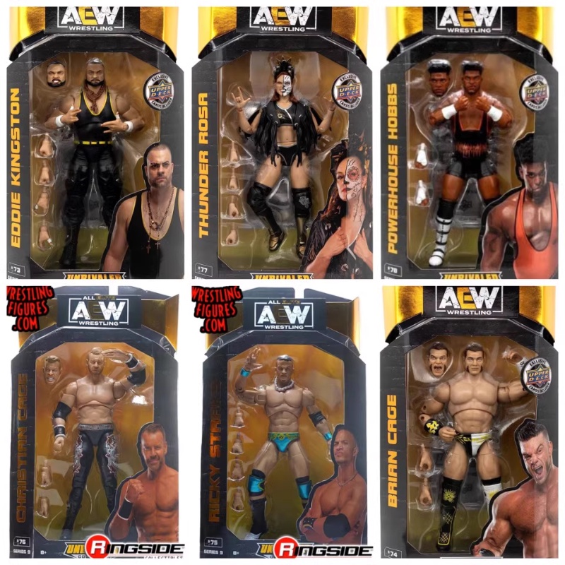 Limited Edition Mattel AEW Wrestler action figure Super action figure Model Brand New Boxed ...