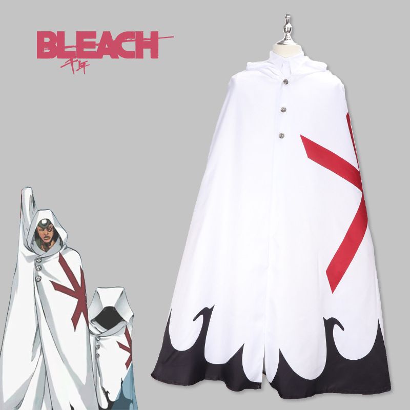 Death BLEACH Star Cross Knights cos cloak Fighting White Invisible ...