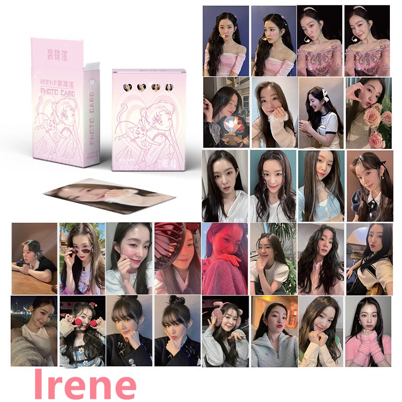 50-55pcs/box Red Velvet Laser Hologram Photocards Chill Kill Album Lomo ...