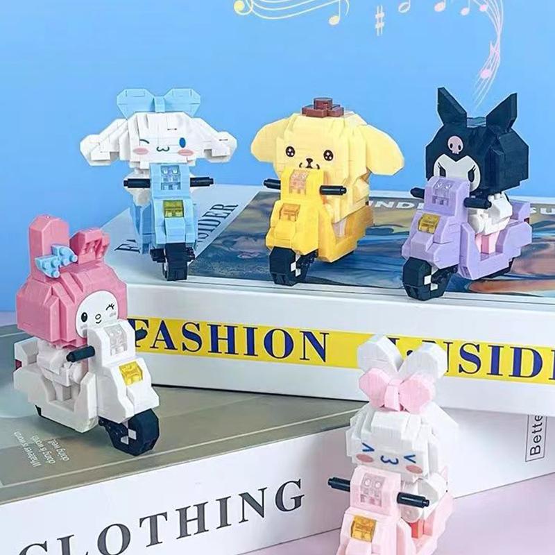 Ornaments Education Diamond Small Particle Building Blocks Cartoon Doll ...