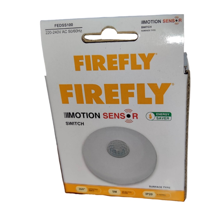 Firefly Motion Sensor Switch Surface type 1A 220V 300W - FEDSS100 ...