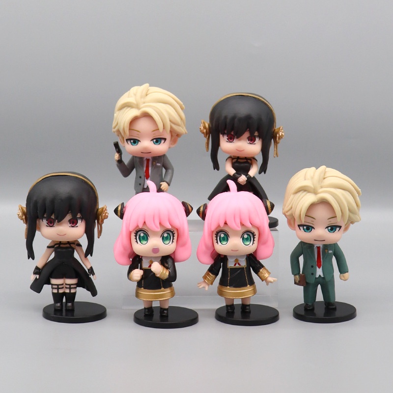 Q Version Spy Play House Anime Garage Kits Peripheral Aniafujie Car ...