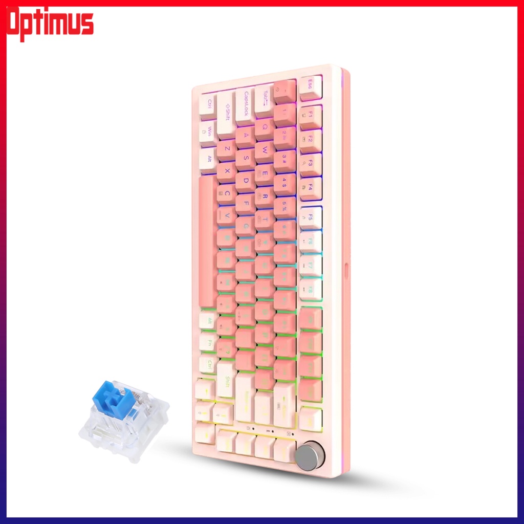 Optimus Depot FD FG75 3 Mode 2.4G Bluetooth Wired Mechanical Gaming ...