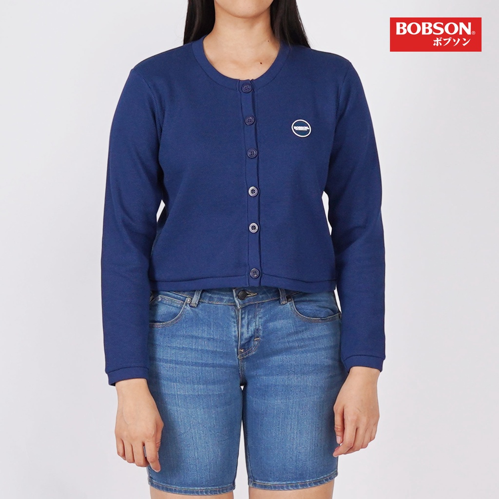 Bobson Japanese Ladies Basic Button Down Jacket for Women Trendy ...