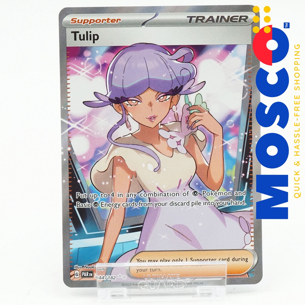 Tulip - 244/182 - Full Art Secret Rare Scarlet & Violet: Paradox Rift ...