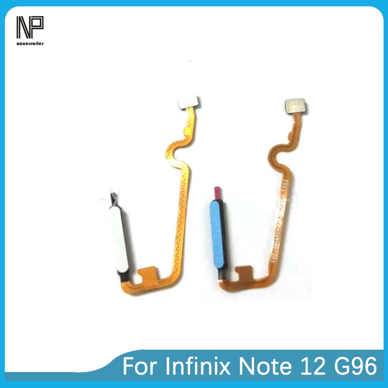 For Infinix Note 12 G96 X670 Home Button Fingerprint Sensor Return ...