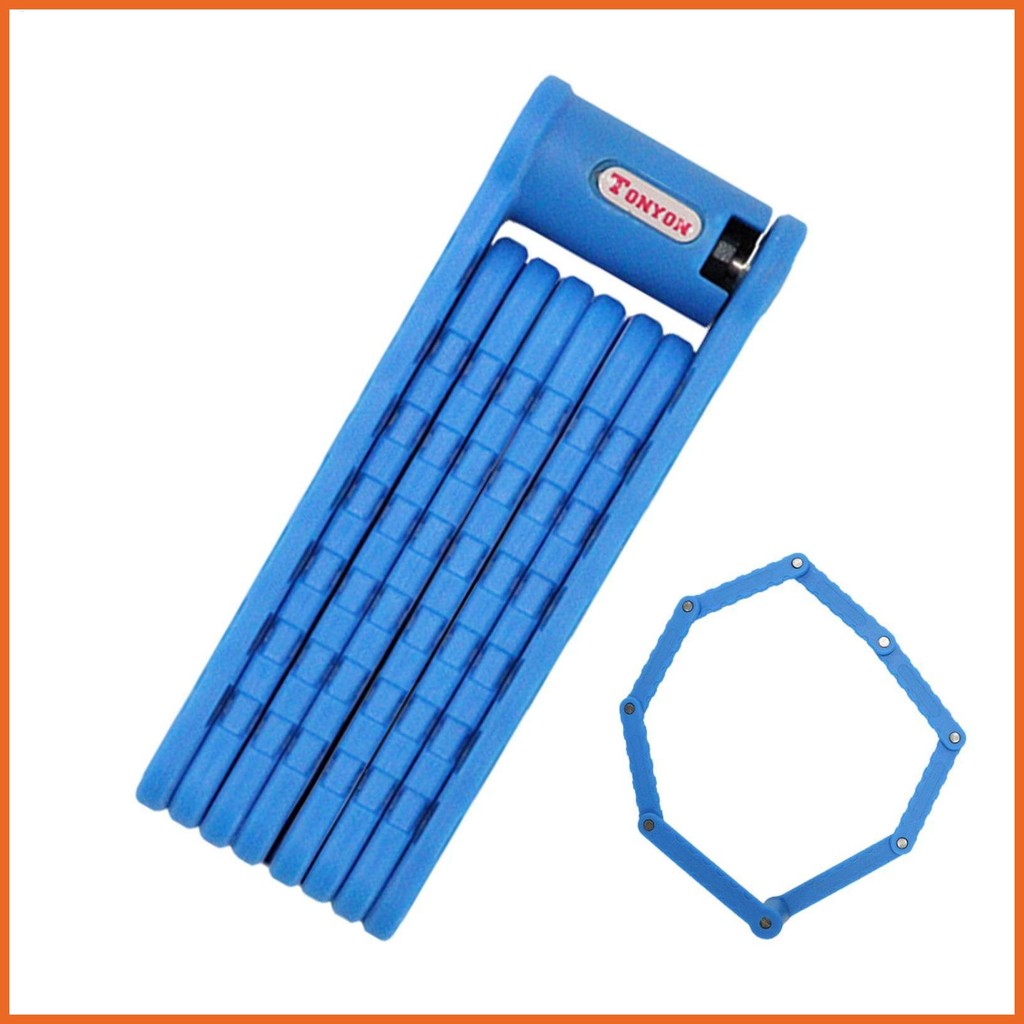 Compact Folding Cycle Lock Eight-section Cycle Locks Heavy Duty Anti ...