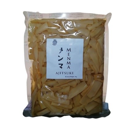 Suzunari Menma (Pickled Bamboo Shoots for Ramen Topping) 1kg | Shopee ...