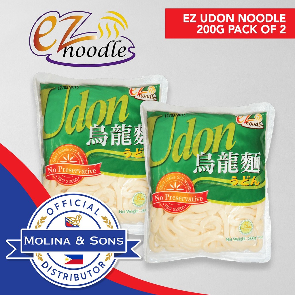 EZ UDON NOODLE 200g PACK OF 2 | Shopee Philippines
