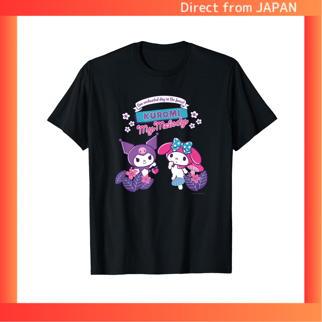 Kuromi & My Melody Picture Book Merokuro T-shirt | Shopee Philippines